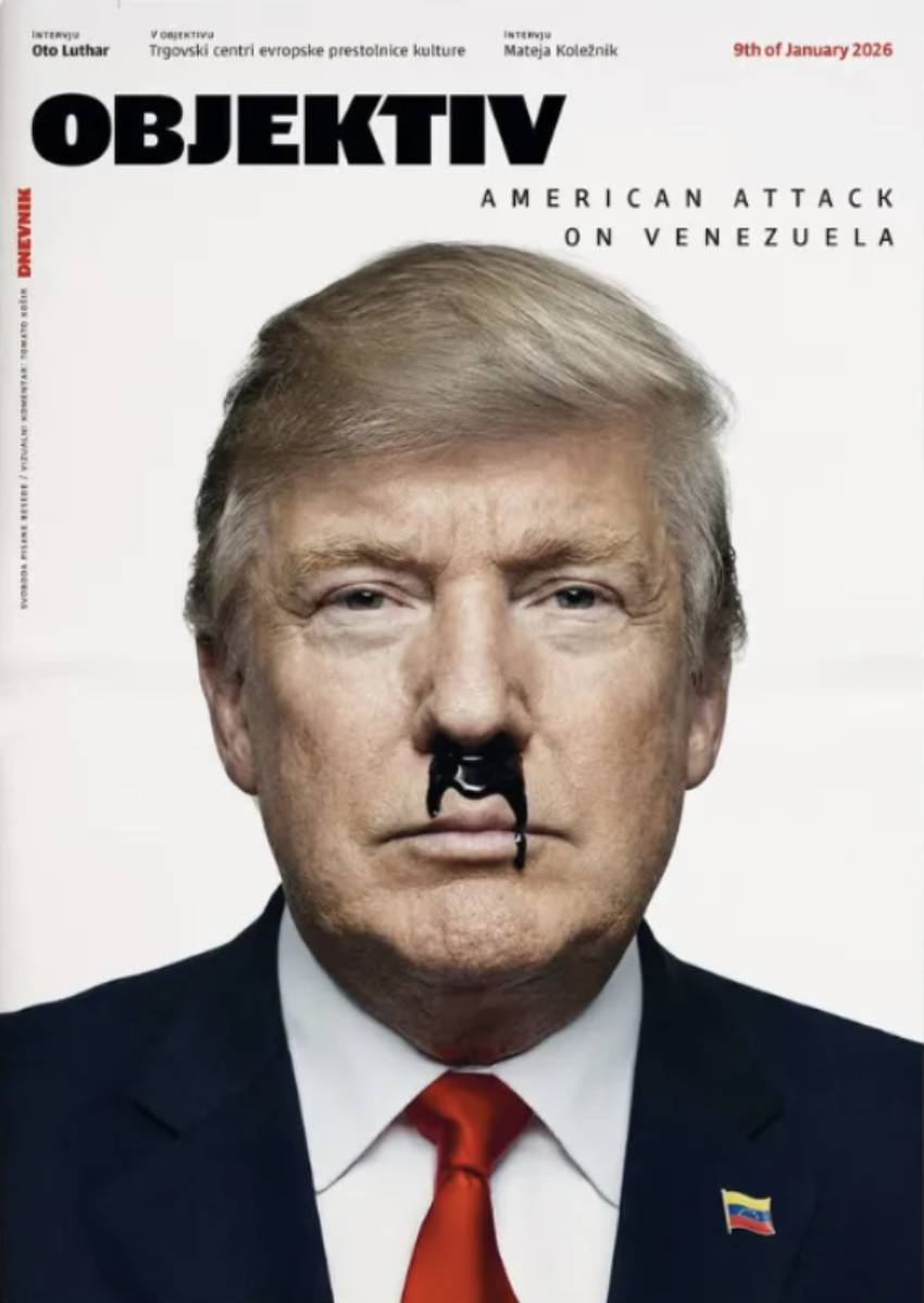 The controversial magazine cover that compares Donald Trump to Adolf ...